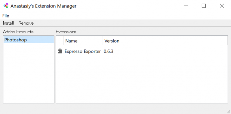 まさかみブログ | Expresso! Exporter インストール方法